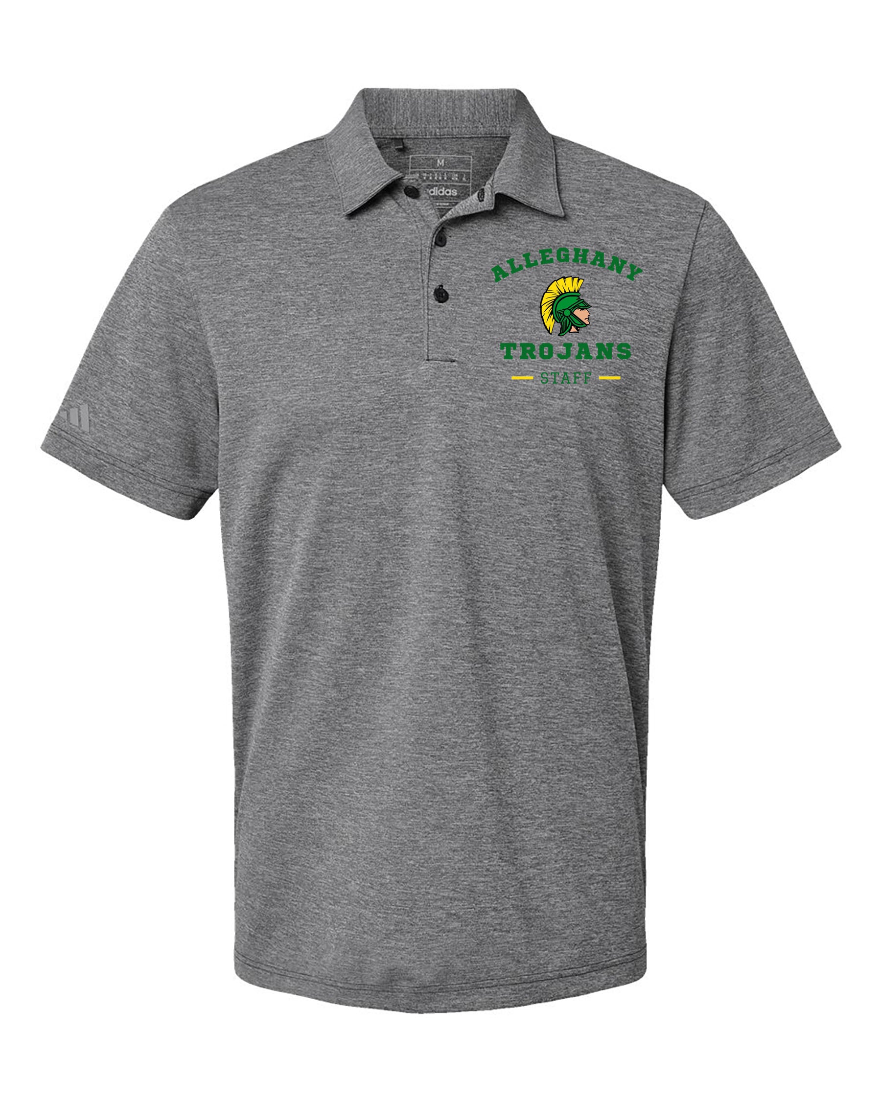 Adidas Heathered Polo – Renegade Tees